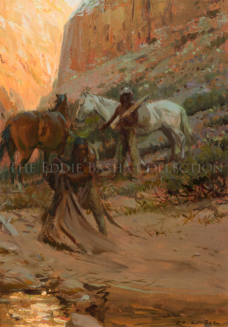 Tom Lovell | Drawings & Paintings | The Eddie Basha Collection