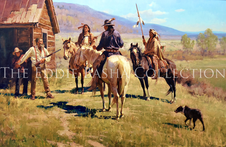 Trouble at the Old Homestead Resized - Basha